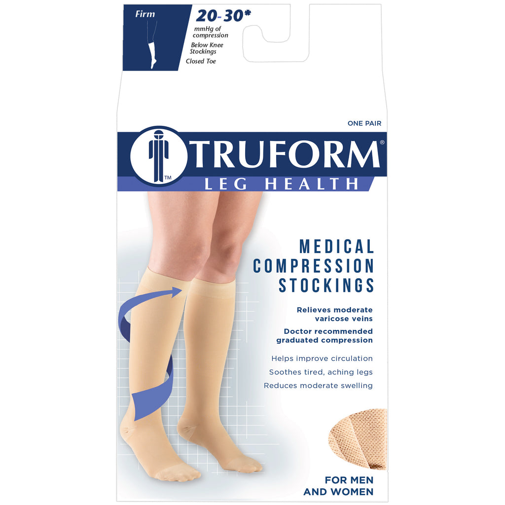 Medical Knee High Compression Stockings / Unisex – TruformStore